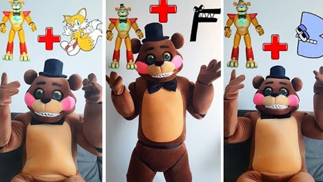 FNAF Animatronics + Alphabet lore Freddy Fazzbear Animation - YouTube