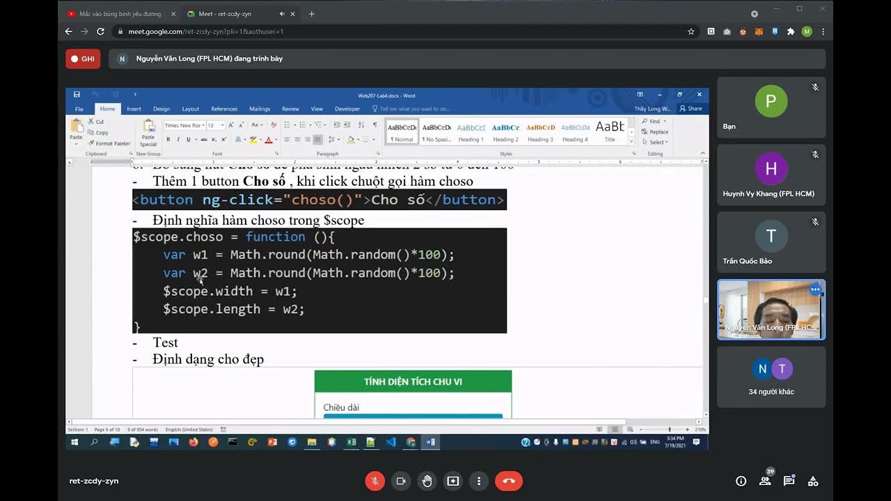 Front End Framework - Buổi 6 - FPT Polytechnic - YouTube