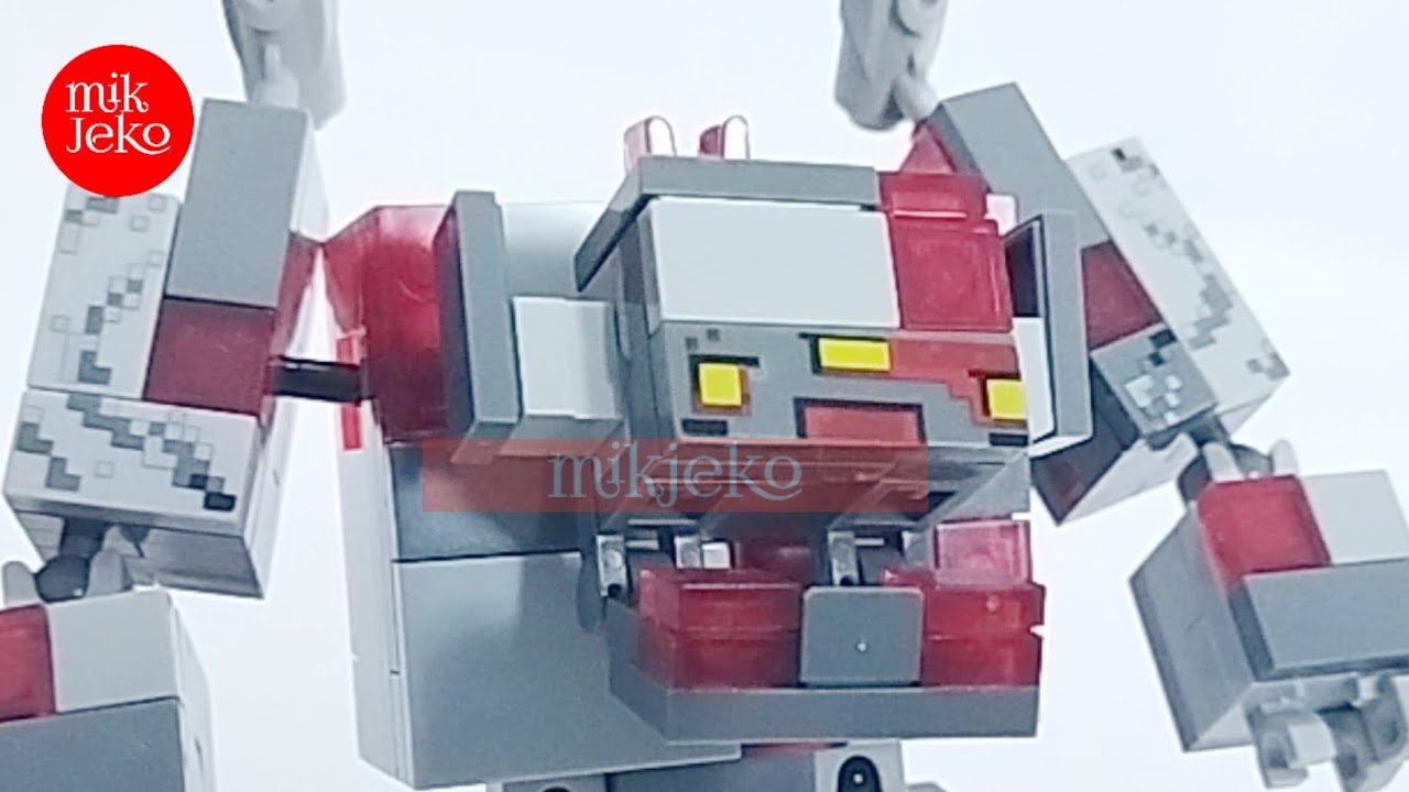 🟥🟥LEGO Redstone Monstrosity. Lego Minecraft Toys Unboxing Build Lego ...