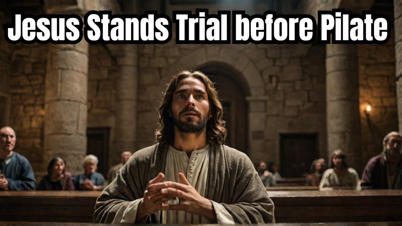 Jesus Stands Trial before Pilate - YouTube