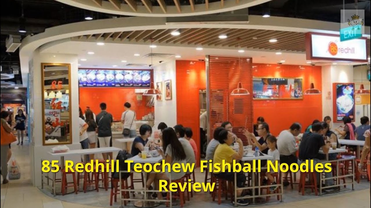 85 Redhill Teochew Fishball Noodles Review - YouTube