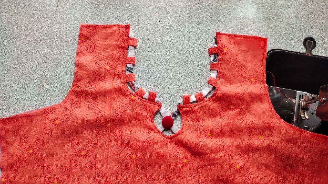 neck design cutting and stitching | very easy neck design cutting and ...