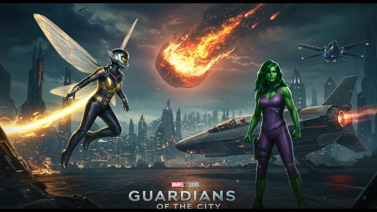 Wasp And She Hulk Guardians Of The City Youtube 4819