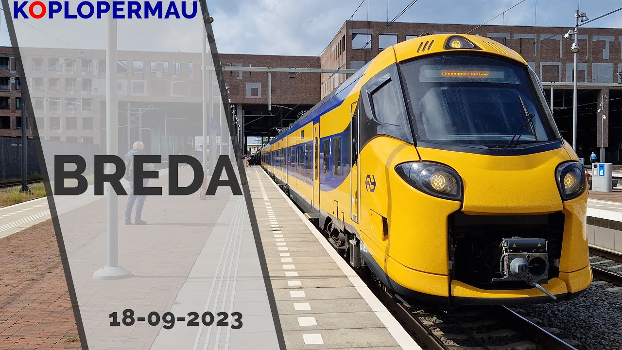 Treinen op station Breda - 18 september 2023 - YouTube