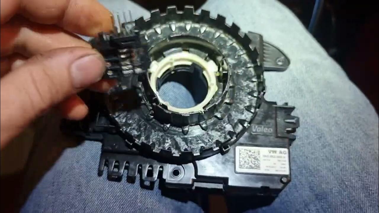 5k0 953 569 H clock spring fix - YouTube
