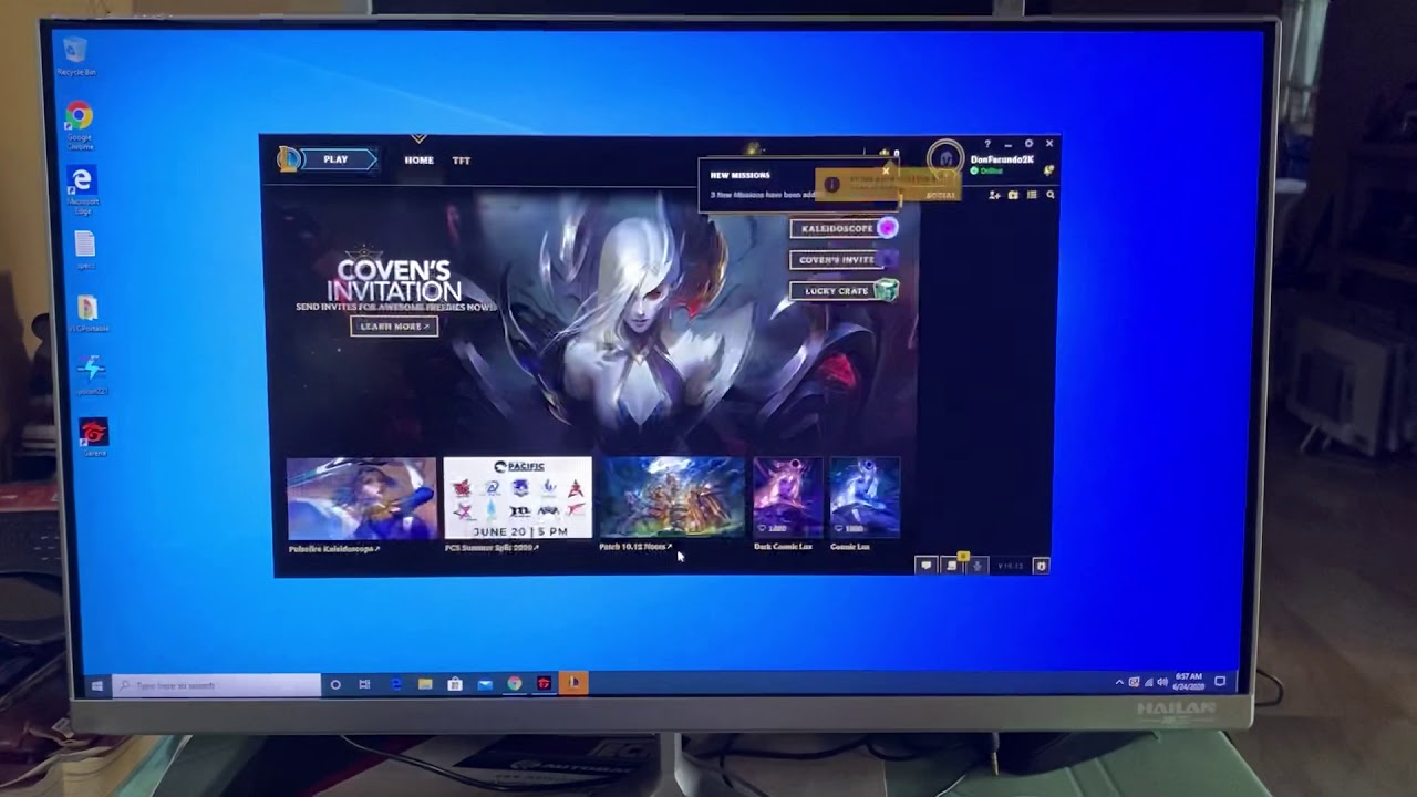 AIO Gaming Performance (League of Legends) - YouTube