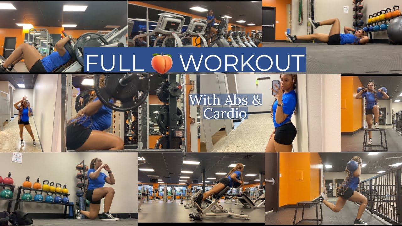 Workout with me! Full 🍑 Workout - YouTube