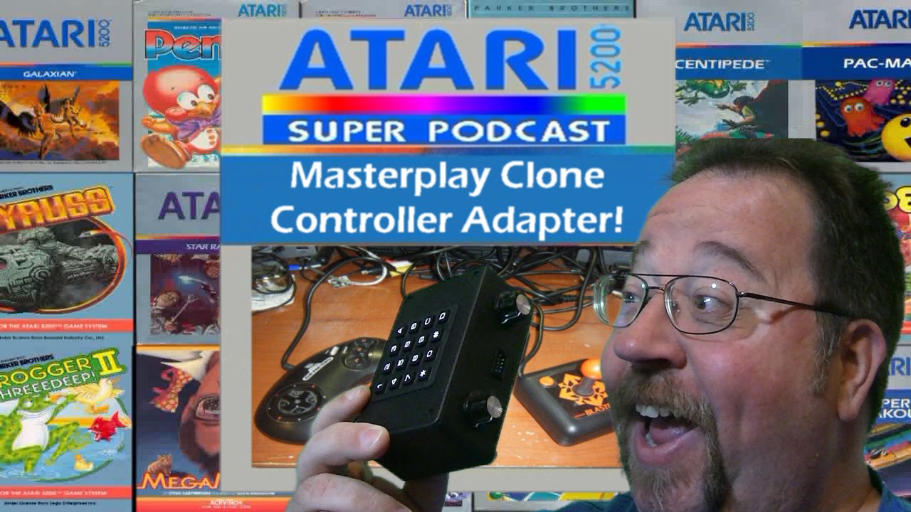 Atari 5200 Masterplay Controller Adapter Clone! - YouTube