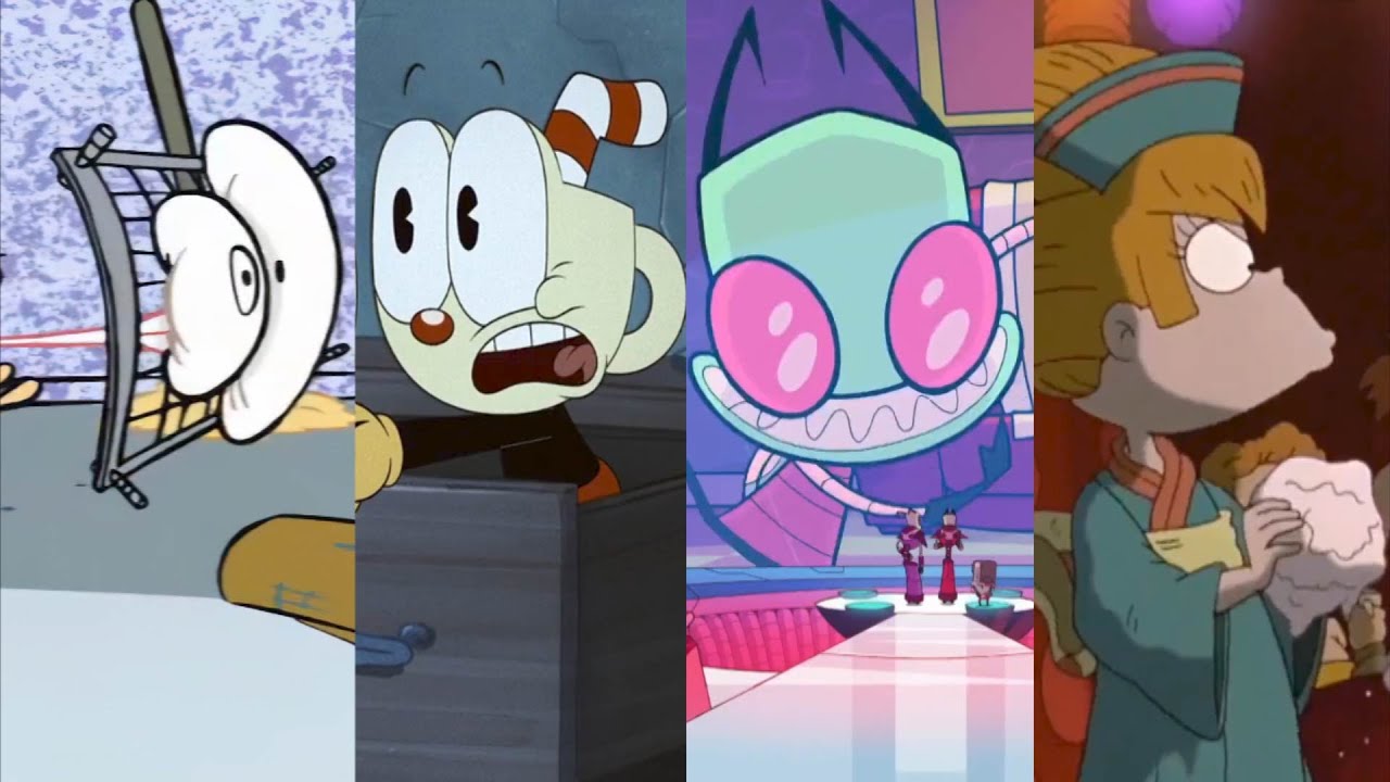 1 Second from 46 Random Animated Moments - YouTube