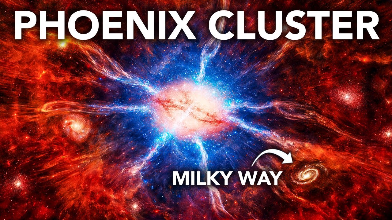 Science For Sleep | Phoenix Cluster: The Most Powerful Galaxy Cluster ...
