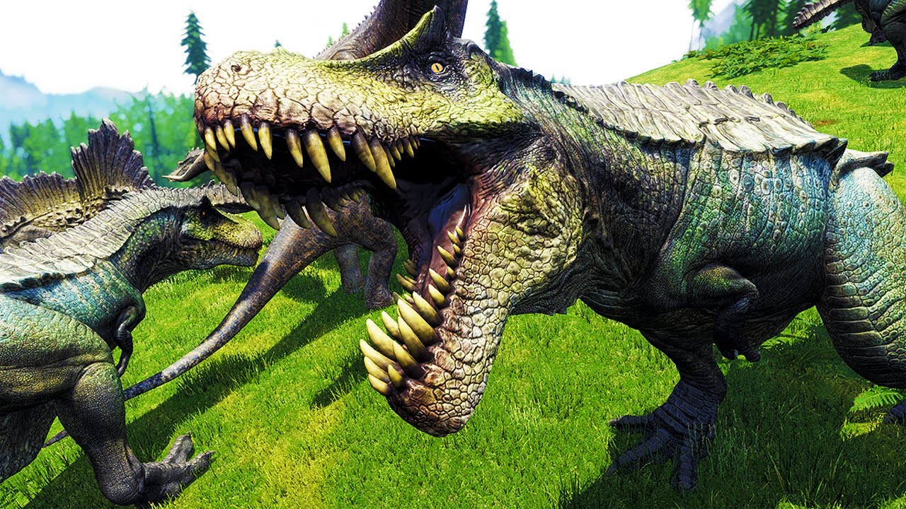 Hypo Rex a Jornada, Ilha dos Hypos, Hypo Rex vs Hypo Spino - The Isle ...