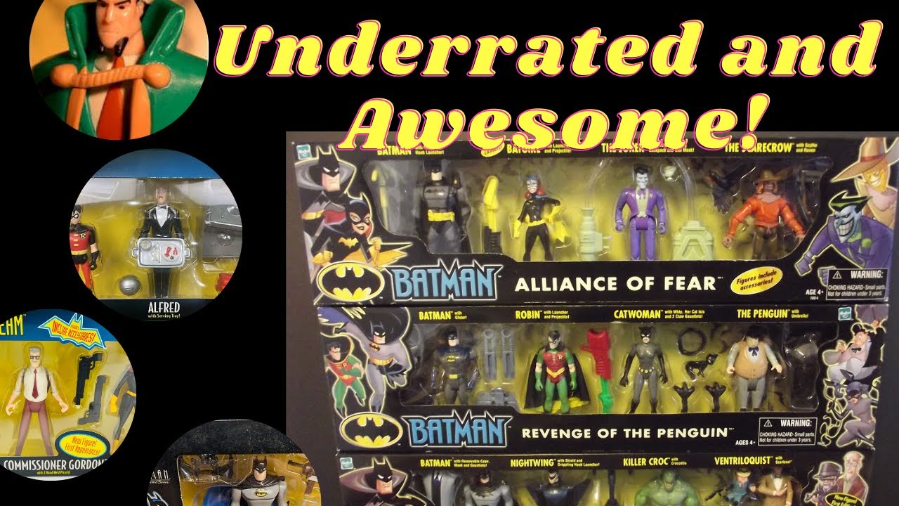 The Importance of the Kenner/Hasbro Batman the Animated Series 4 Packs ...