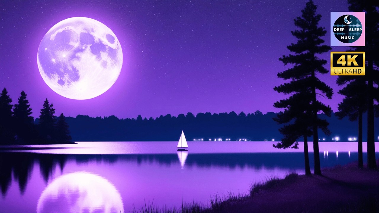 8 Hours of 4K Ultra HD Sleep Music: Deep Sleep, Relaxing Piano & Ocean ...