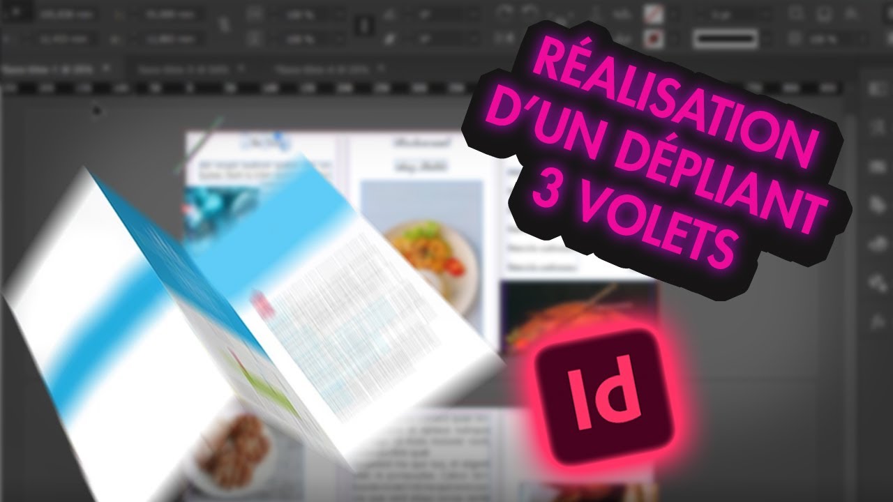 Comment réaliser et exporter un dépliant pour l'impression (Indesign ...