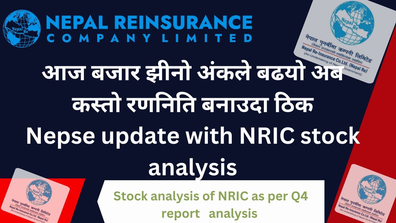 Nepse Update|Forming Doji candle in Nepse chart # NRIC stock Analysis ...