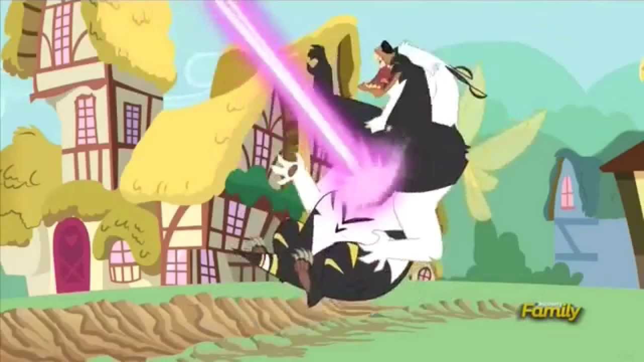 The Mane 6 fight the Bugbear - Slice of Life - YouTube