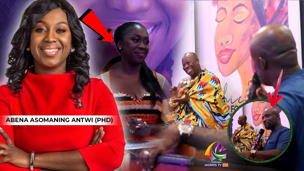 Dr. Antwi flatters his wife Dr Abena Asomaning Antwi with heart melting ...