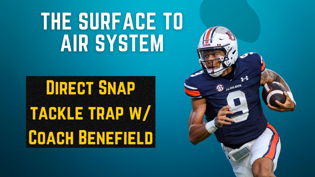 Direct Snap Tackle Trap with Coach Benefield - YouTube