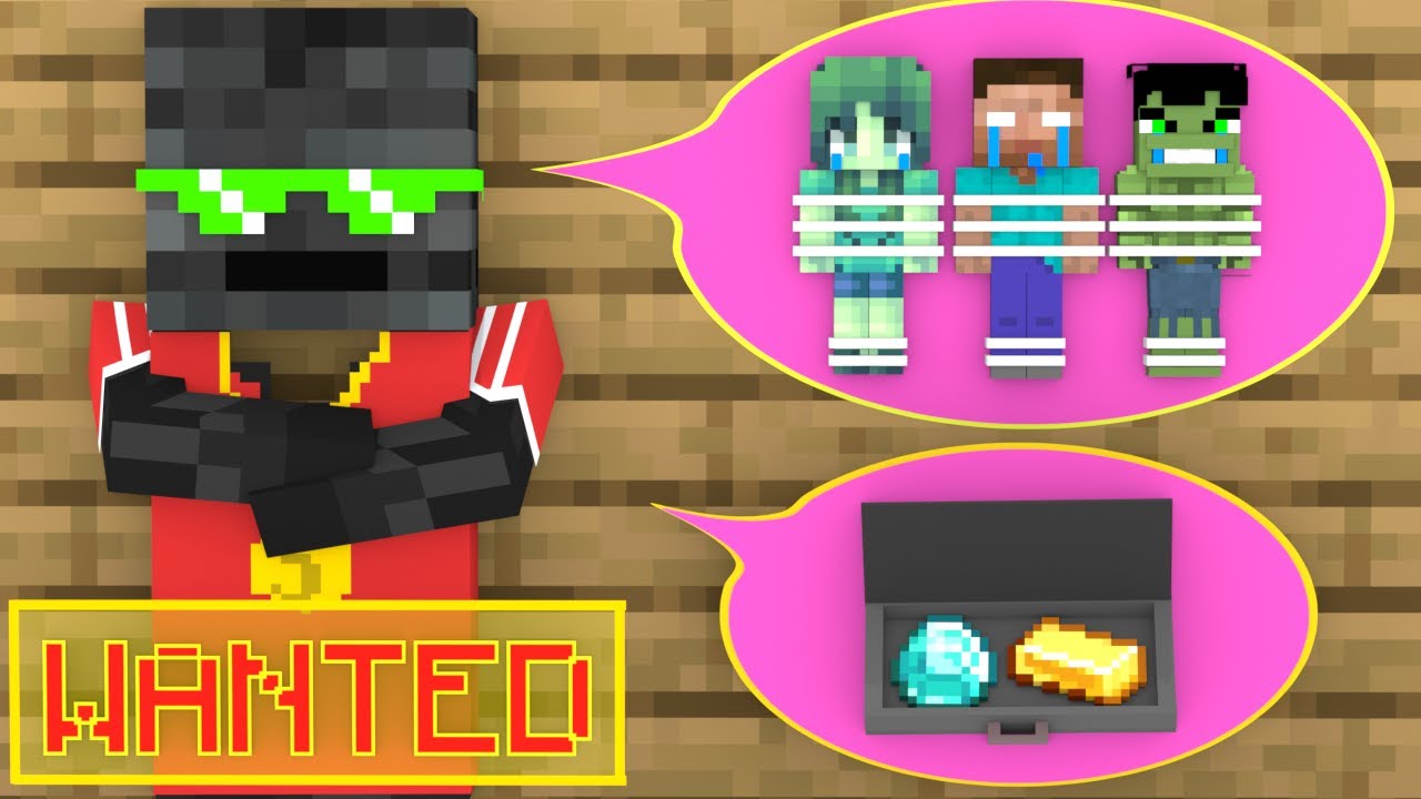 Baby Herobrine And Baby Zombie Girl Go Home - Minecraft Animation - YouTube