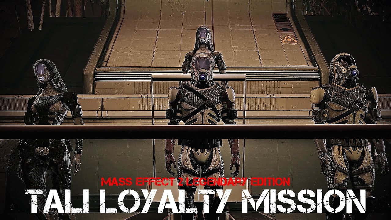 Mass Effect 2 Legendary Edition - Tali Loyalty Mission - YouTube