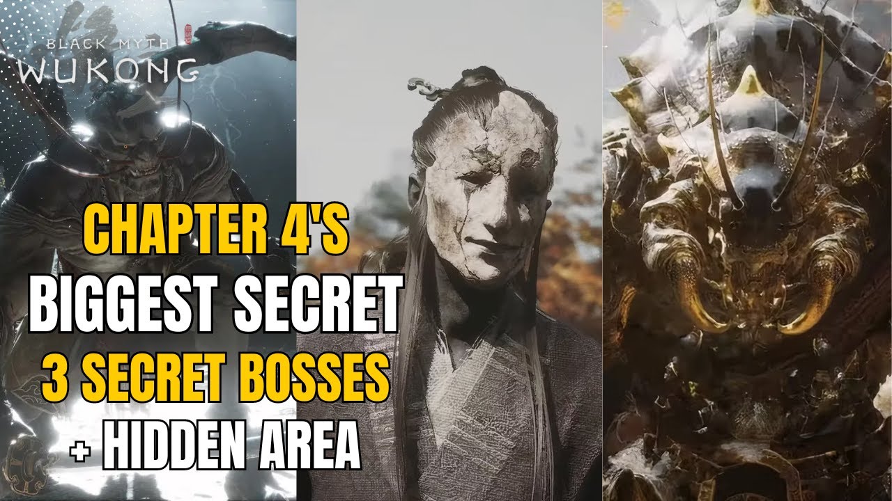 Massive Ch. 4 Secret Guide - 4 Hidden Bosses & Unlocking Purple Cloud Mountain - Black Myth ...