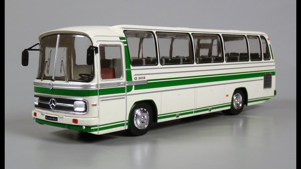 Mercedes Benz O302 10R 1972 (IXO) 1\43 - YouTube