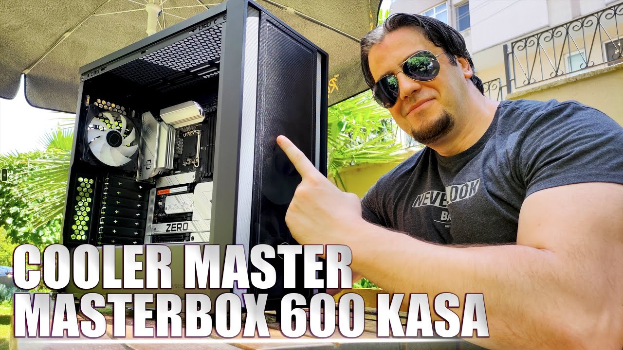 Ön ve Arka Bağlantılı Anakart Destekli COOLER MASTER MASTERBOX 600 Kasa - YouTube