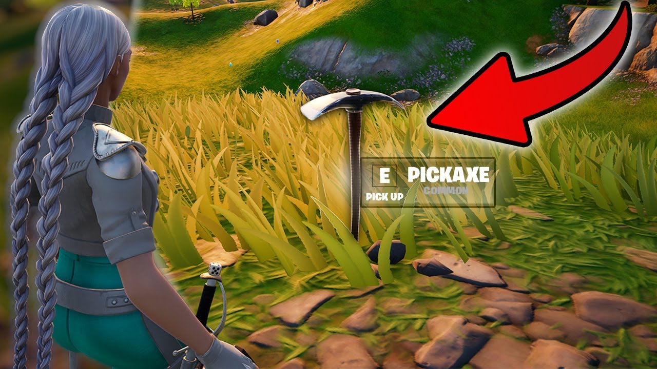 You Can DROP YOUR PICKAXE in Fortnite Season 2.. - YouTube
