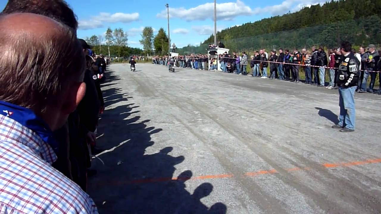 moped Dragrace 5 Norway Sarpsborg 2010 - YouTube