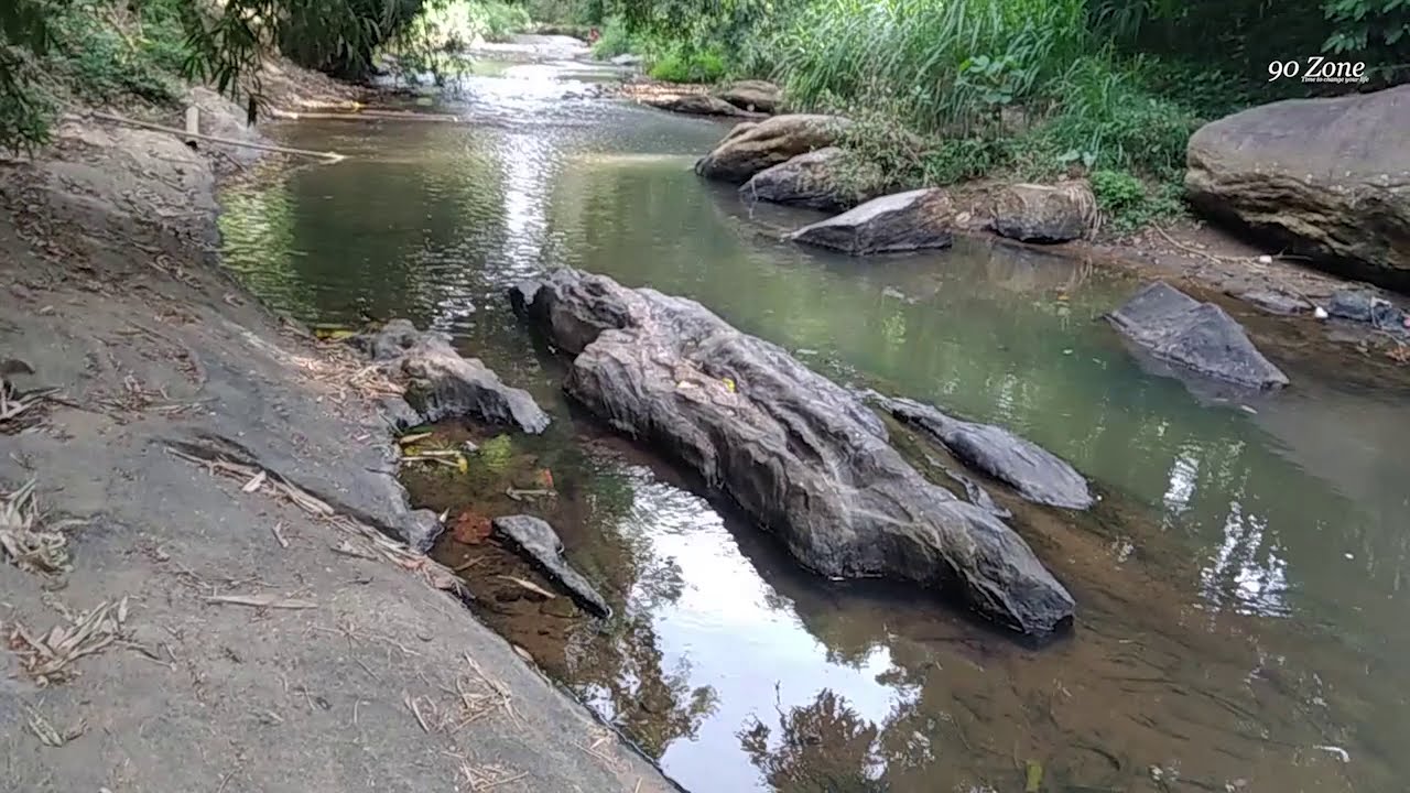 Samsung Galaxy A20s Camera Videos Photos Sample - Walking On Nature River Traveling Footage