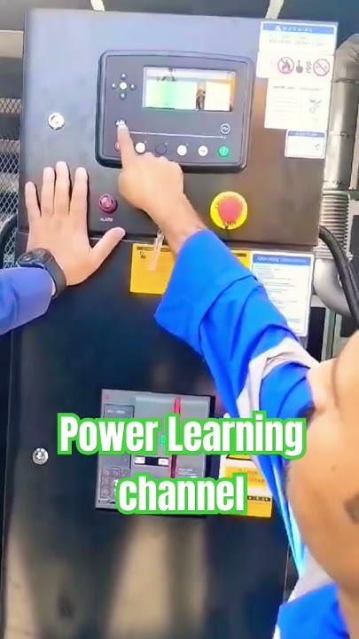 Diesel Generator Synchronizing #dieselgenerator #dse8610 electrician - YouTube