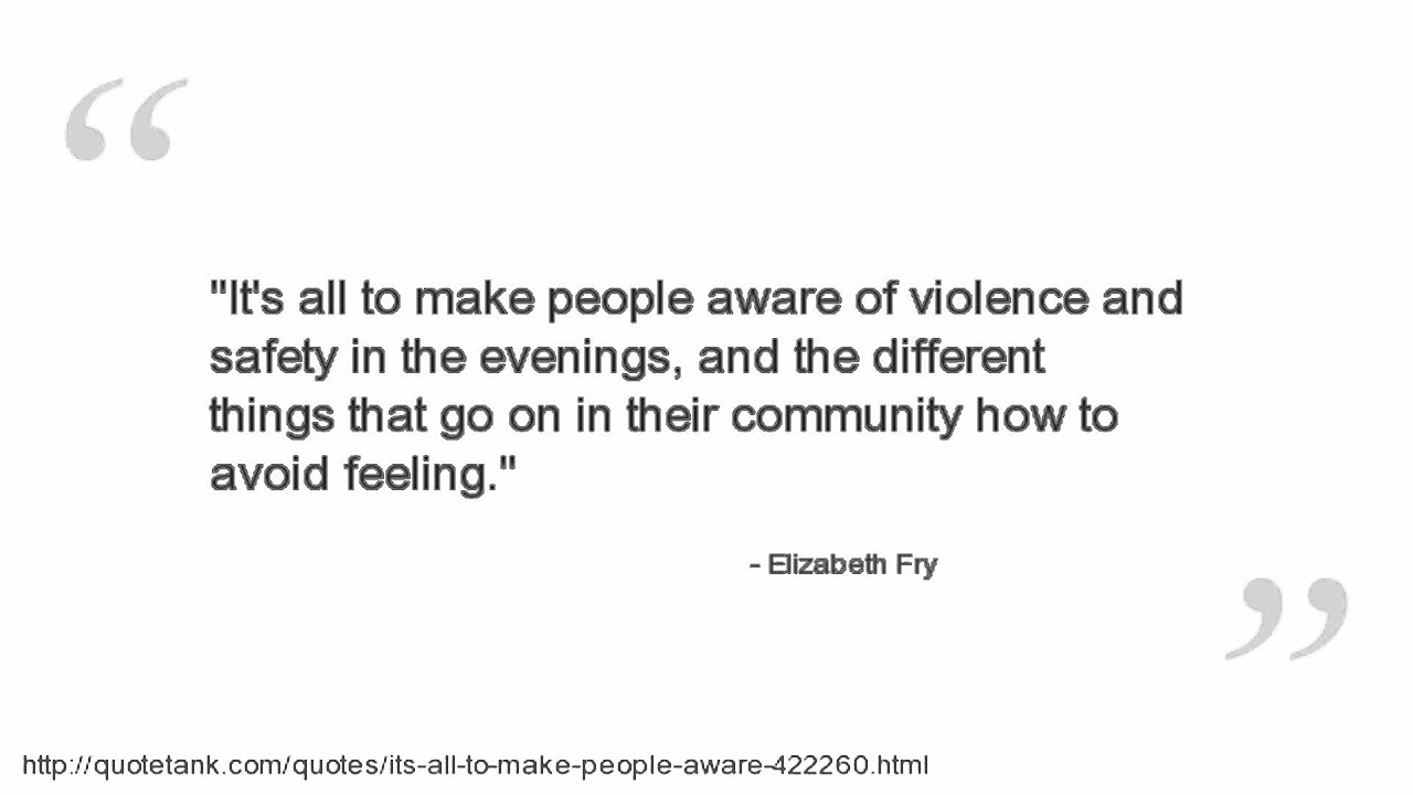 Elizabeth Fry Quotes - YouTube