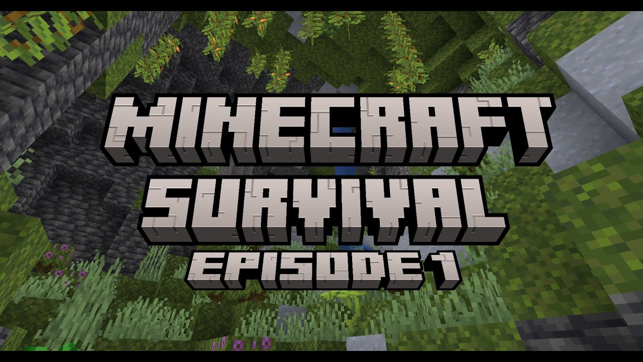 Minecraft Survival Ep1 - YouTube