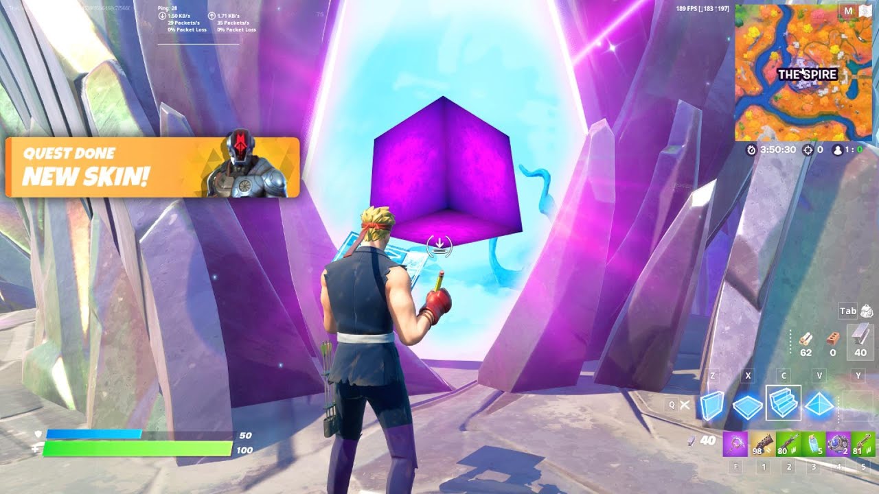 GLITCHING Into the Spire in Fortnite! (WHAT’S INSIDE?) - YouTube
