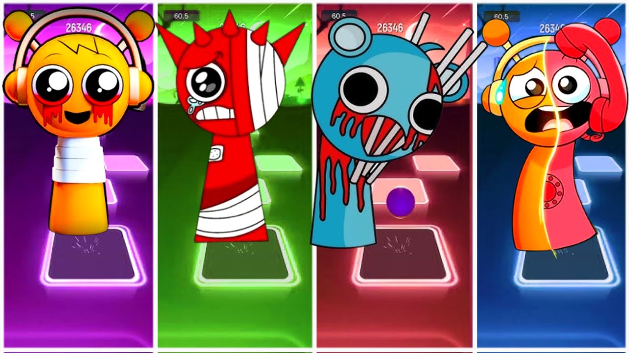 Sprunki incredibox –The Amazing Digital Circus Main Theme Horror Movie ...