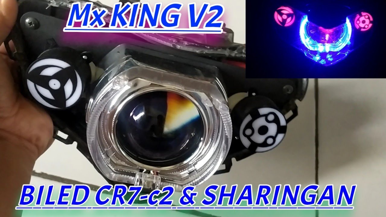 CARA PASANG BILED CR7-c2 & SHARINGAN DI MX KING V2 - YouTube