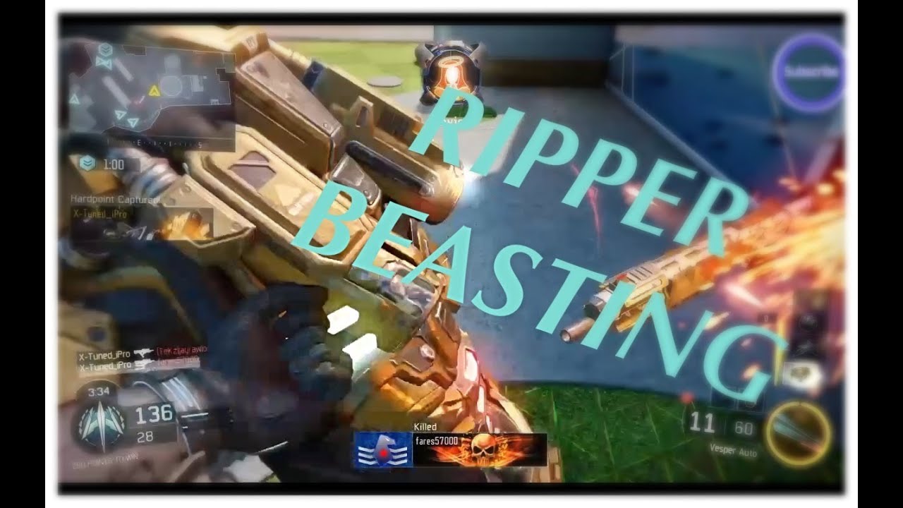 CALL OF DUTY BLACK OPS 3 : RIPPER MULTIPLAYER BEASTING - YouTube