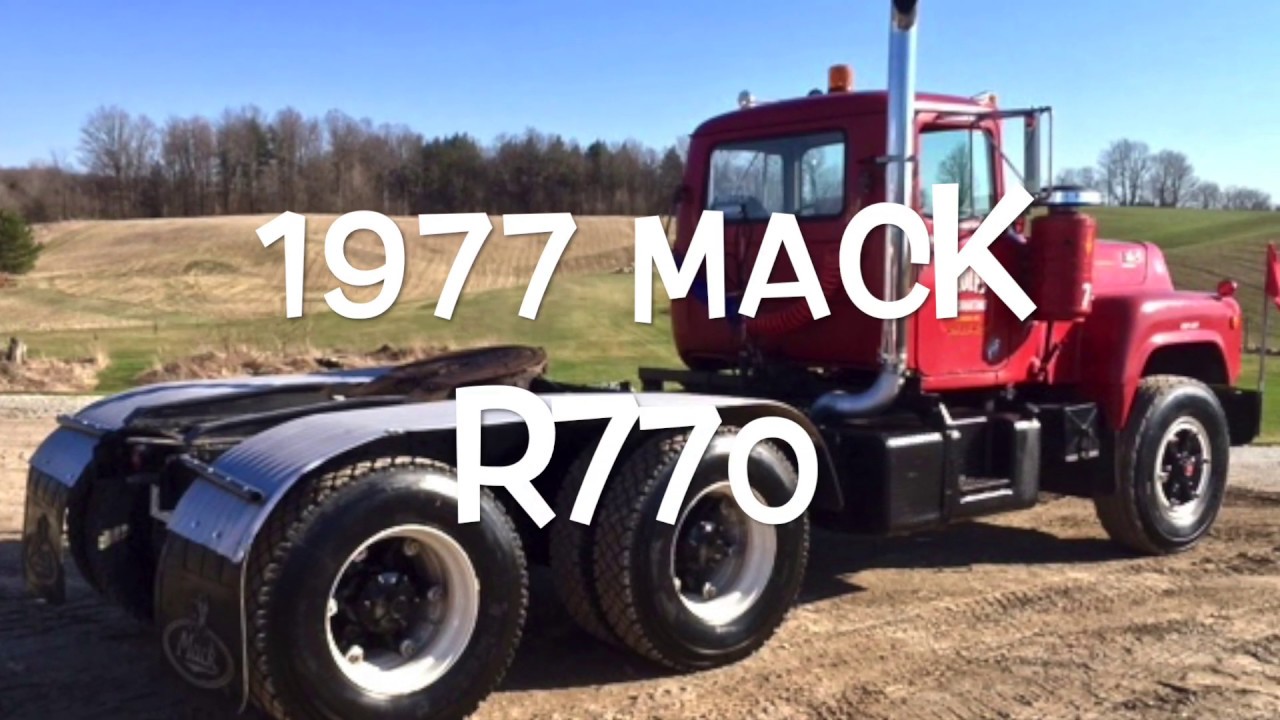 Mack R700 ride along - YouTube