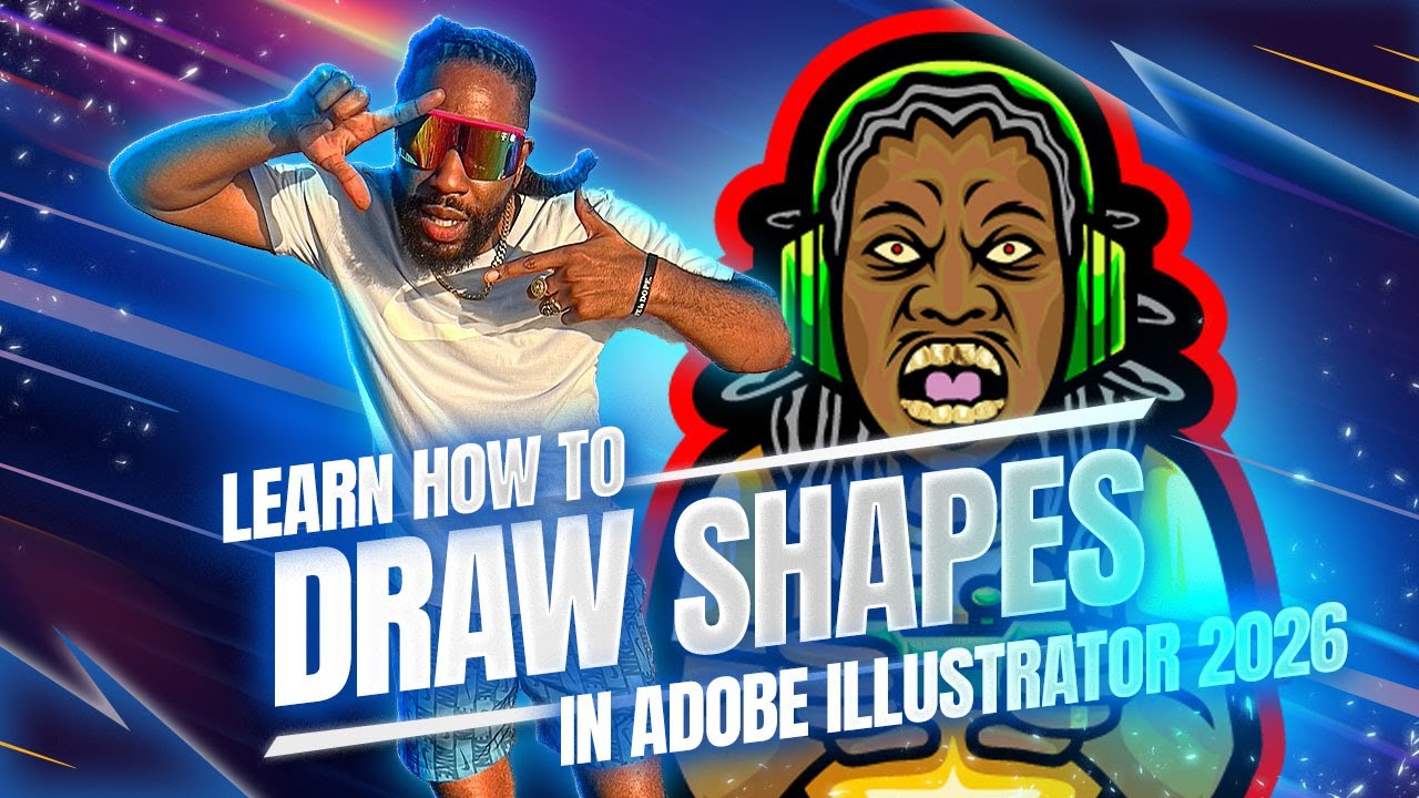How to Draw Shapes in Adobe Illustrator 2026 - YouTube