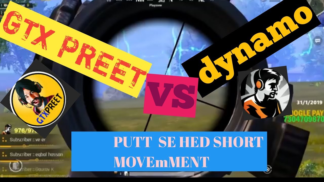 GTX Preet vs dynamo //putt se hedsort movement - YouTube