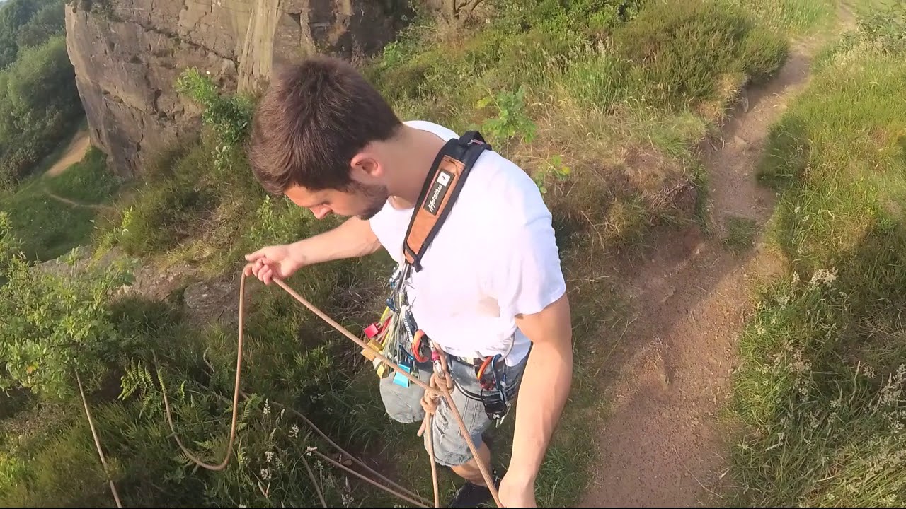 Denham Quarry Climbing 2017 - YouTube