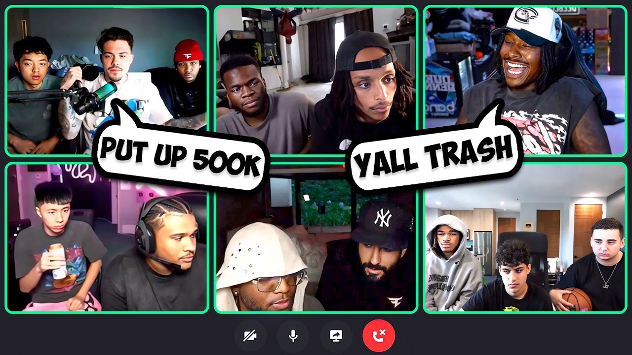 FaZe Vs AMP Basketball is HAPPENING! Big Argument - YouTube