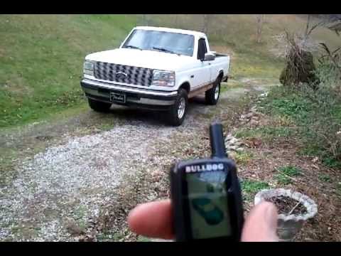1995 F-150 With Bulldog Deluxe 500 Remote Starter - YouTube