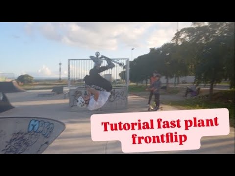 Tutoría de fastplant frontflip ♻️🛴 - YouTube