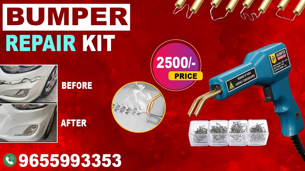 Car Bumper Repair Kit |Plastic Welding repair kit #bumperrepair ...
