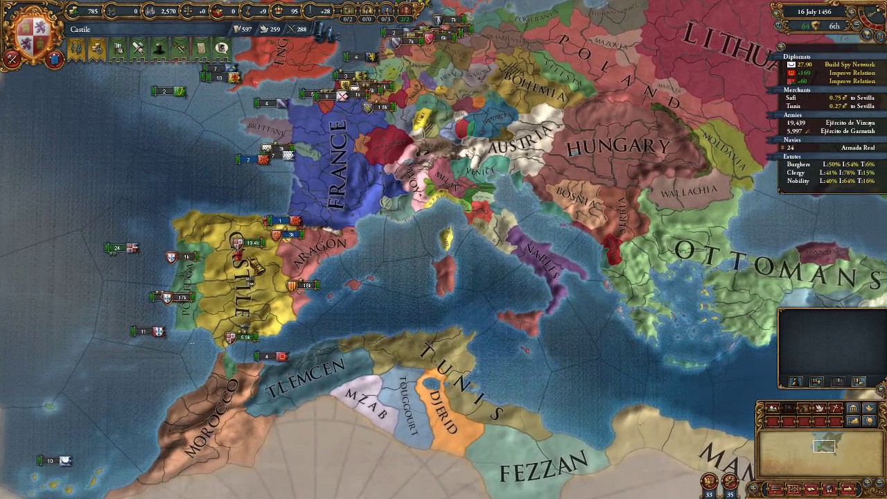 [EU4] Spain is the Emperor Part 4 - YouTube