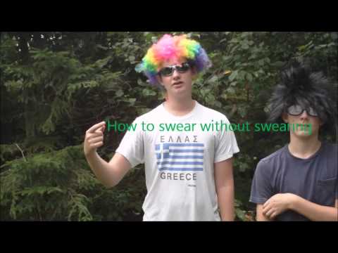 How to swear without swearing - YouTube