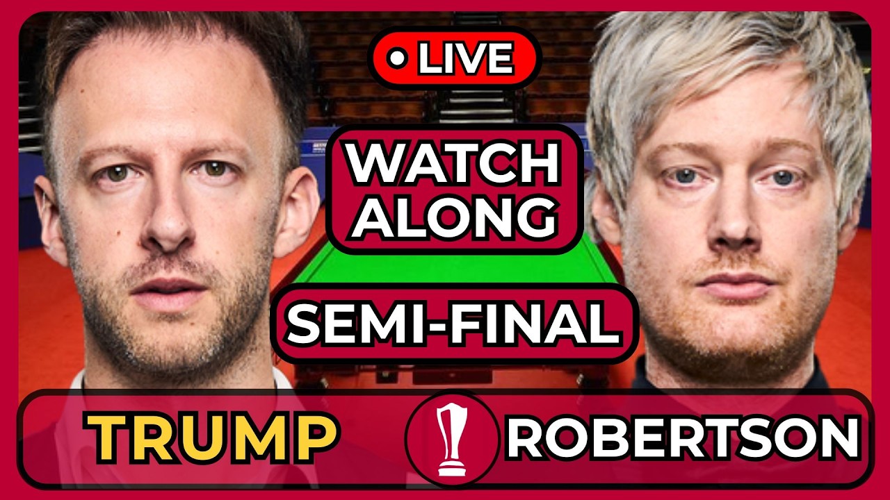 TRUMP VS ROBERTSON | UK CHAMPIONSHIP 2025 | SEMI-FINAL | LIVE ...