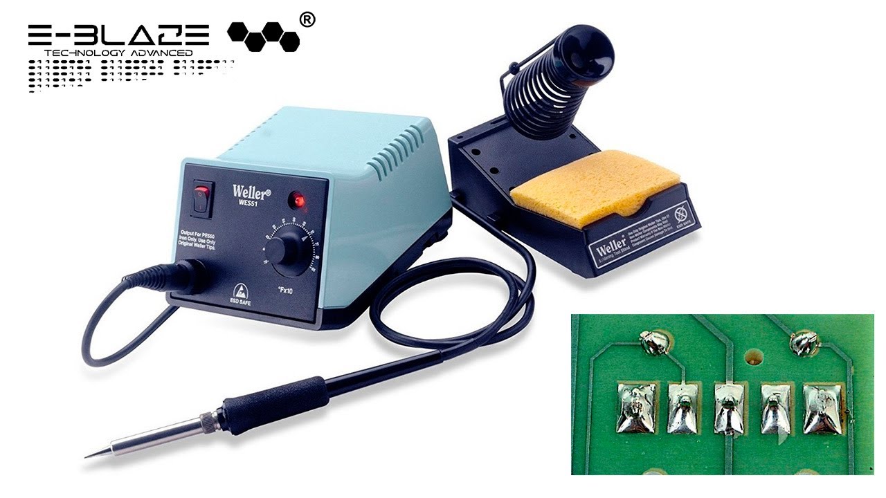 uso del cautin correctamente | soldar y desoldar componentes ...