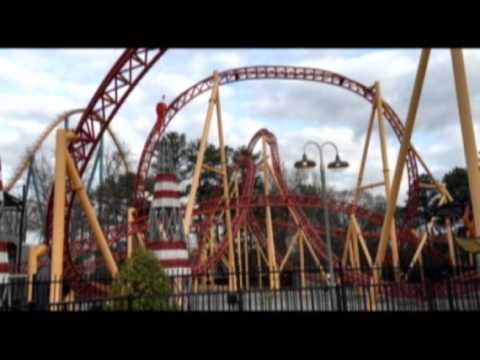 Scott Kimbler rides Daredevil Dive Revolution at Six Flags Over GA ...